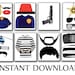 Printable Police Robber Photo Booth Props: police - Etsy