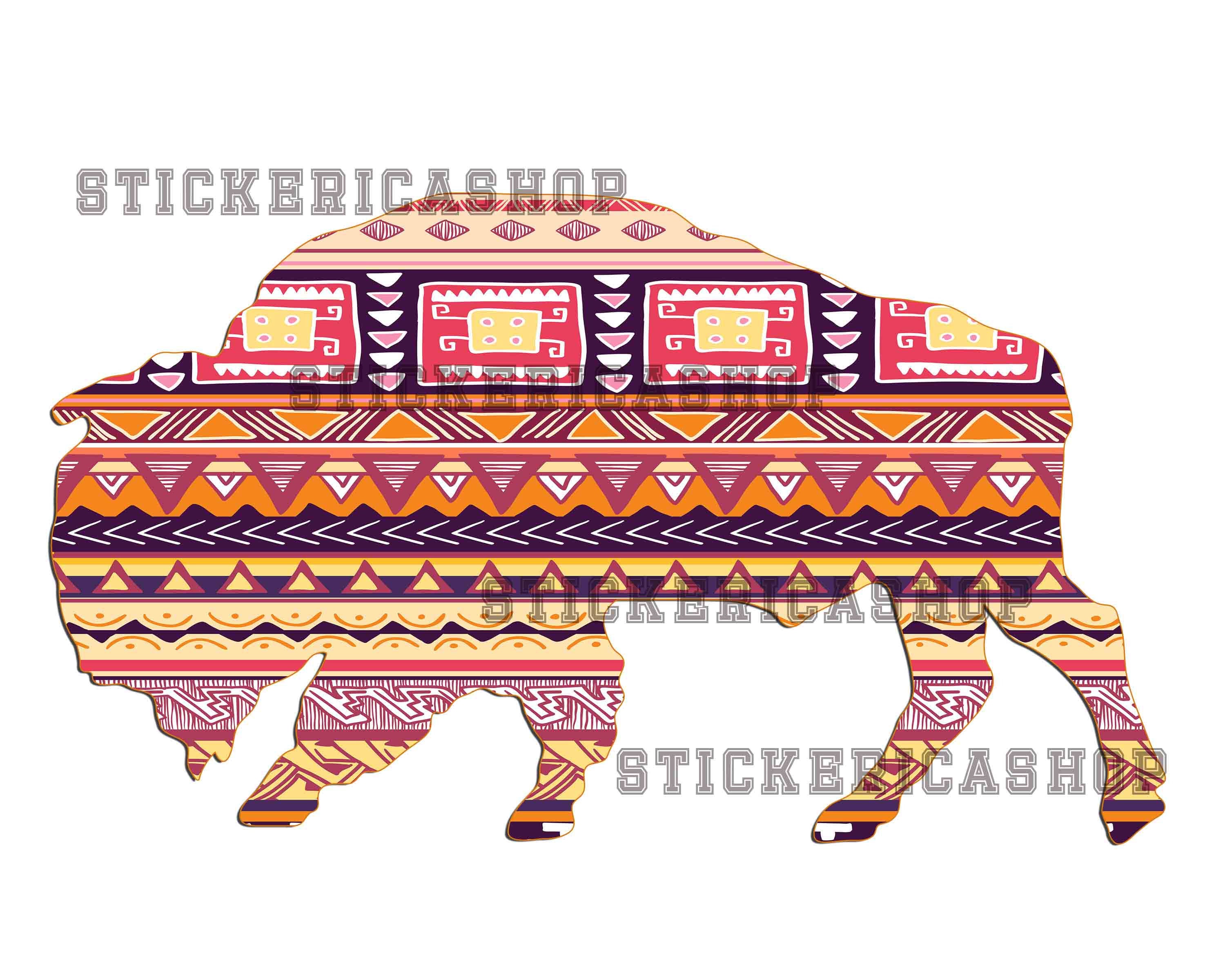 Buffalo Mandala Buffalo Zentagle Zentangle Design Mandala - Etsy