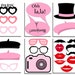 Paris Photo Booth Props: paris PHOTO Props Printable France Photo Booth ...