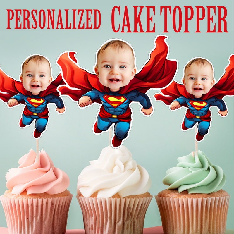 Custom Cupcake Toppers - Etsy