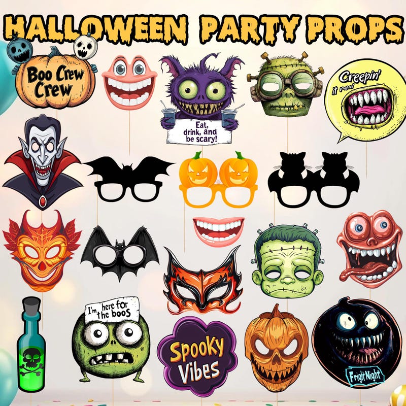 Halloween Photobooth - Etsy