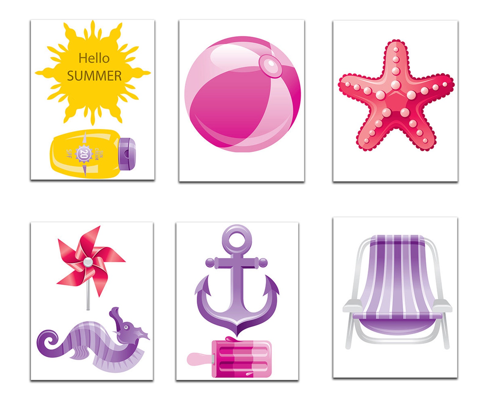 Printable Summer Party Photo Booth Props: beach PARTY - Etsy