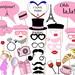 Paris Photo Booth Props: paris PHOTO Props Printable France Photo Booth ...