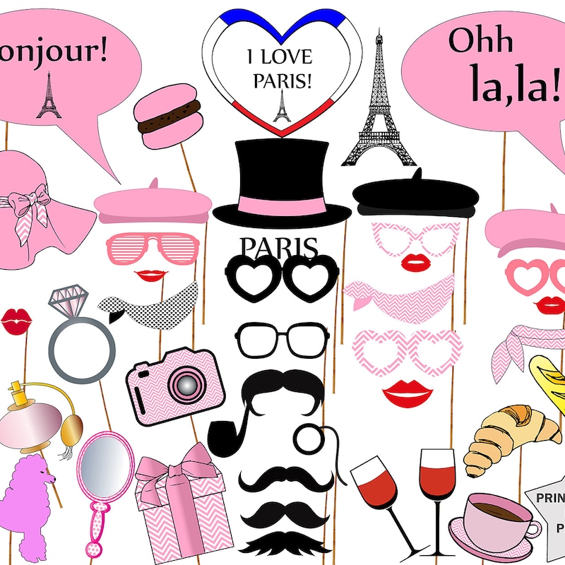 Paris Photo Props - Etsy