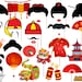 Chinese New Year Party Photo Booth Props: chinese PARTY Props Props ...
