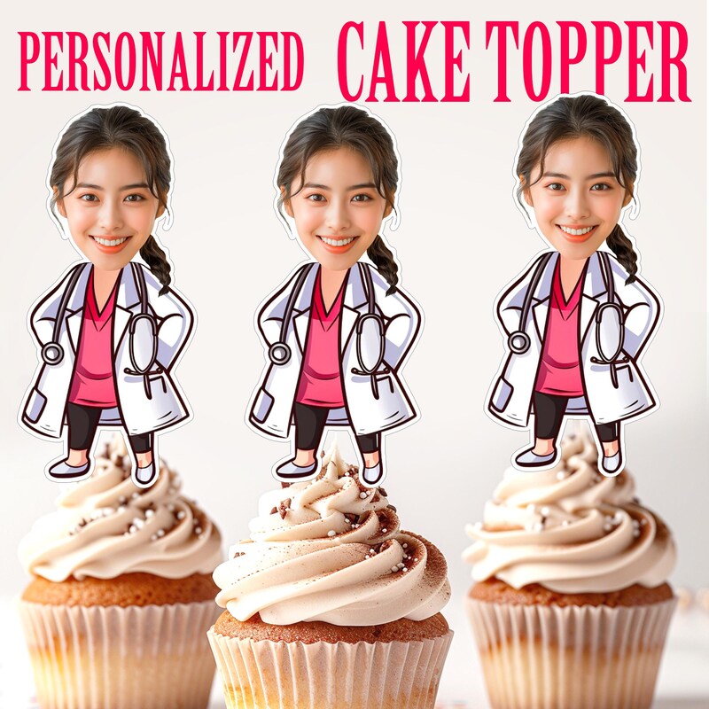Doctor Cake Topper - Etsy