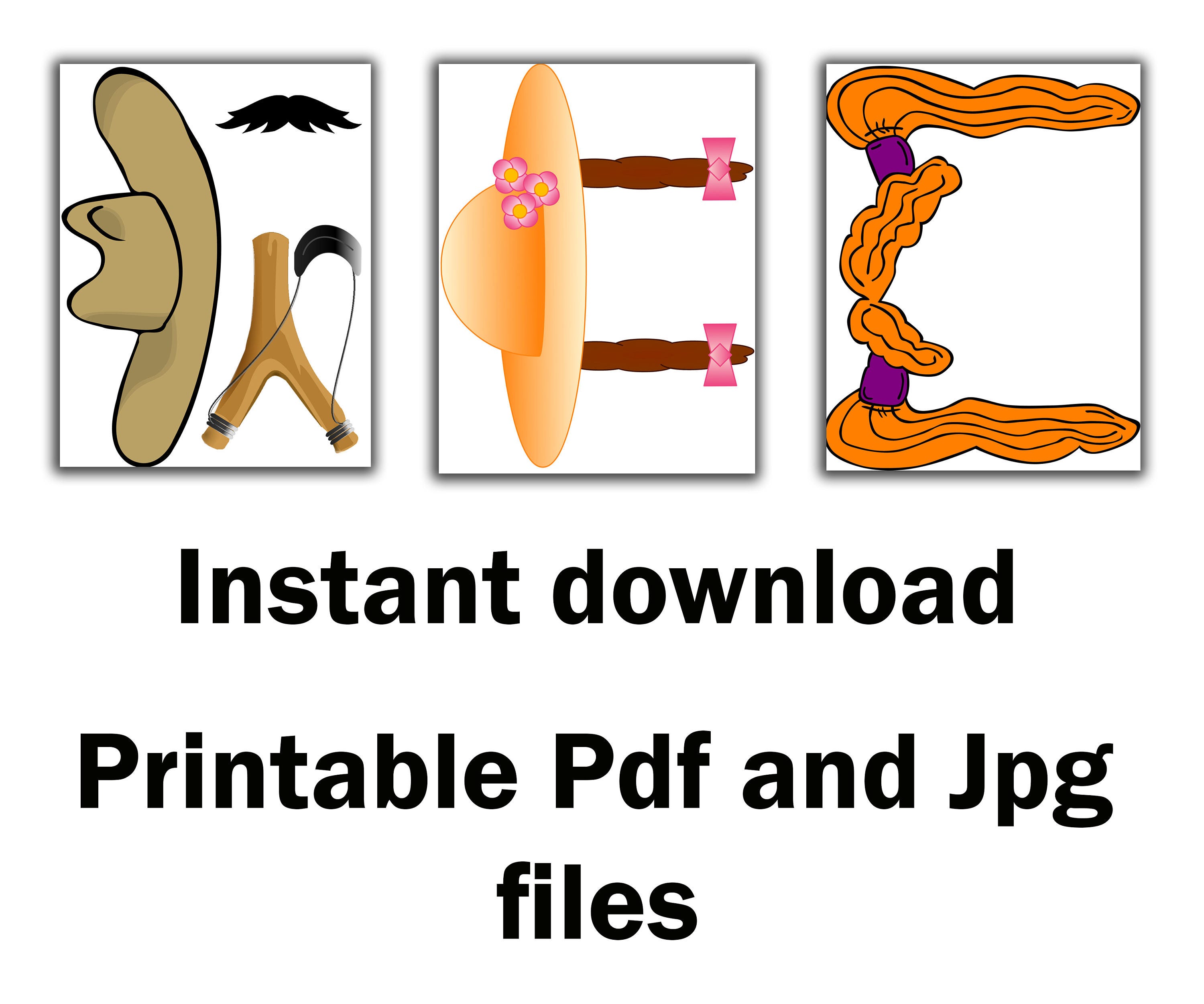 Redneck Photo Booth Props: hillbilly PARTY Props Redneck Party,funny ...