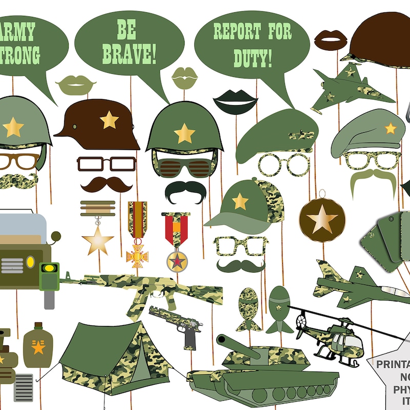 Army Theme Party - Etsy
