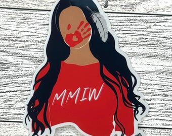 Native American Beaded Earrings. MMIW Bling - Etsy