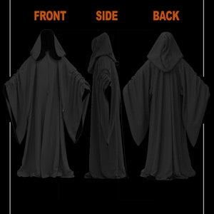 Palpatine Cosplay Costume Cloak Starwars Cosplay Pattern DIGITAL One ...