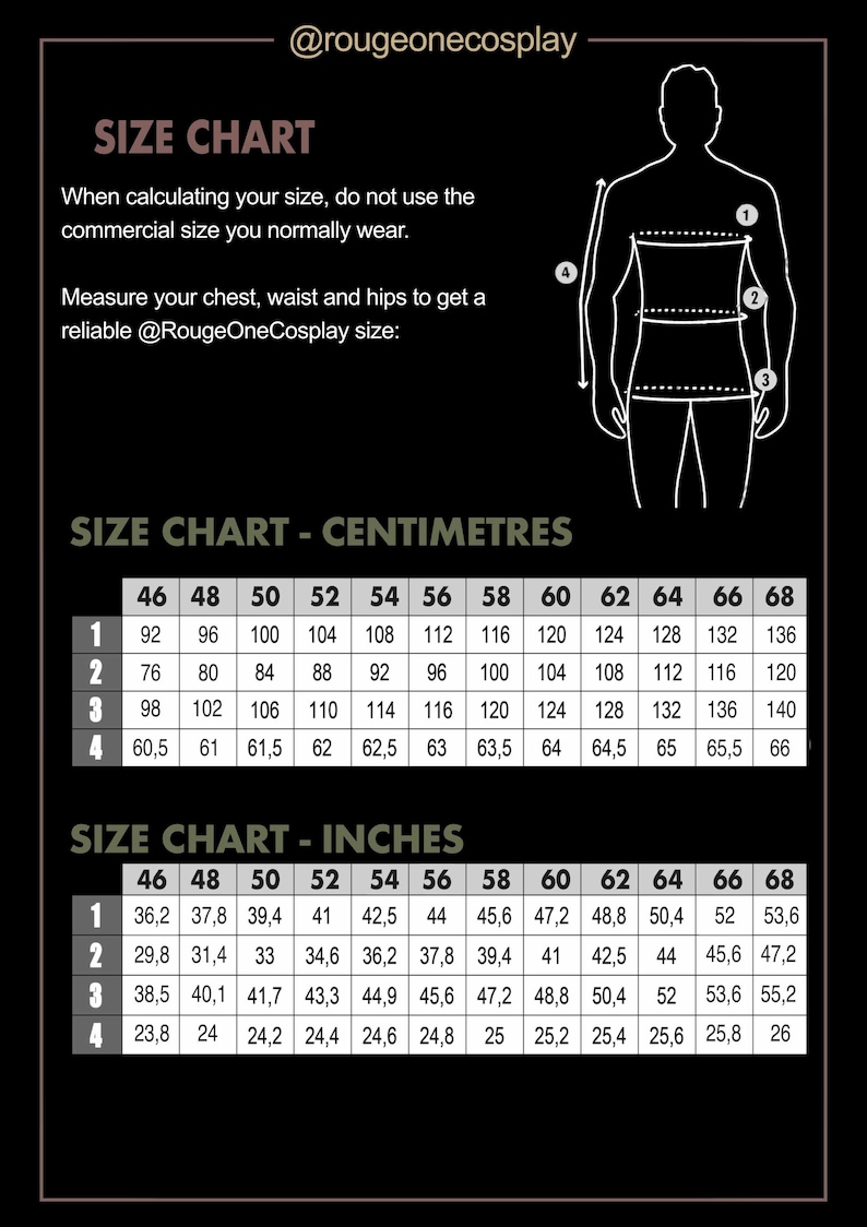Mandalorian Flight Suit Starwars Cosplay TOP Pattern PDF Sizes 46-68 ...