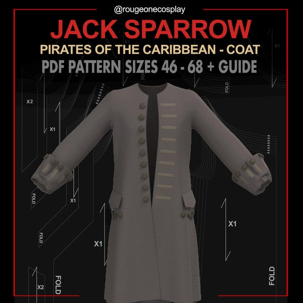 Pirate Sewing Patterns - Etsy