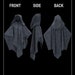 Ahsoka Sewing Pattern Poncho Starwars Cosplay Pattern DIGITAL One Size ...