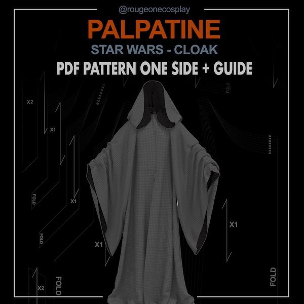 Emperor Palpatine Costume - Etsy