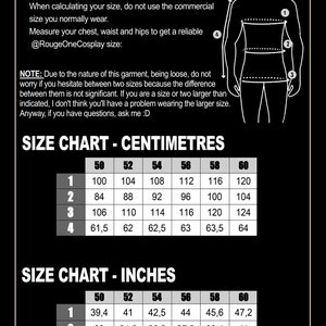 Krennic Costume Cape DIGITAL Sizes 50-64 Guide - Etsy