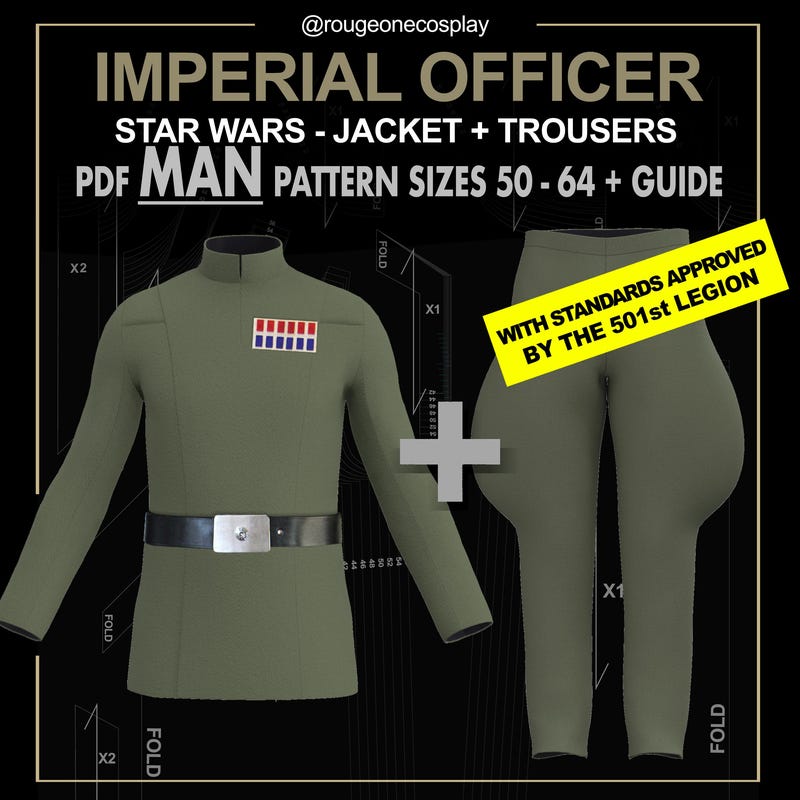 Rank Bar Imperial Officer - Etsy