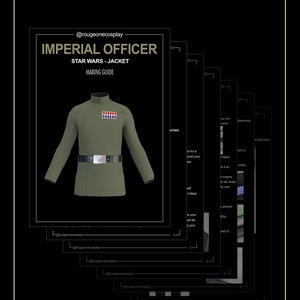 Imperial Officer Gunner Costume Jacket DIGITAL Sizes 50-64 + Guide - Etsy