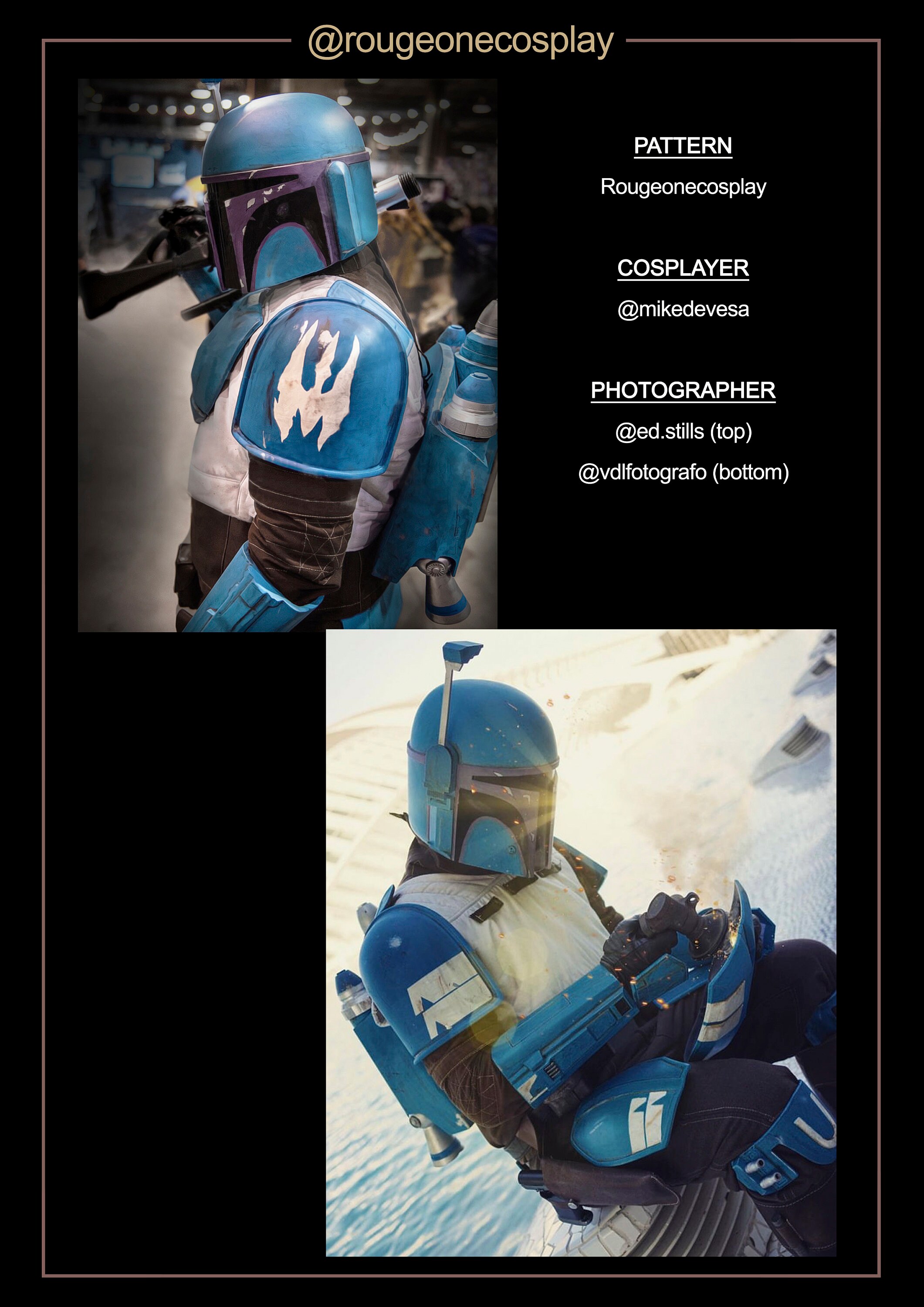 Mandalorian Flight Suit Starwars Cosplay TOP Pattern PDF Sizes 46-68 ...