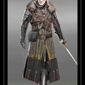 Witcher Gambeson Sewing Pattern: Geralt of Rivia Costume (sizes 46-68 ...