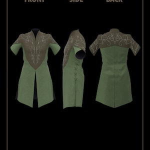 Legolas Tunic Cosplay Pattern: Lord of the Rings (PDF Pattern, Sizes 50 ...