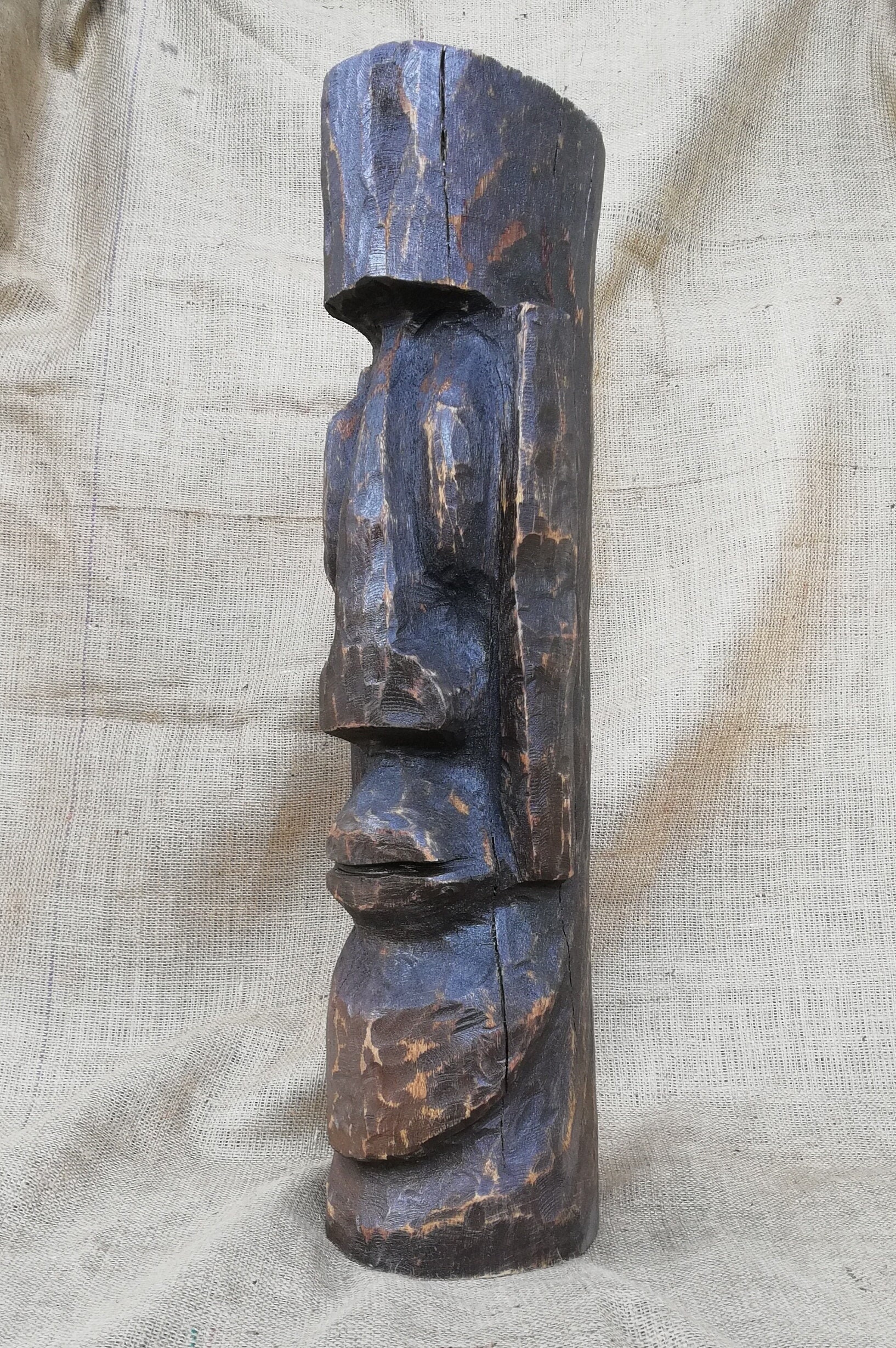 Tiki Carving Moai - Etsy