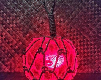 Tiki Puffer Fish Lamp - Etsy