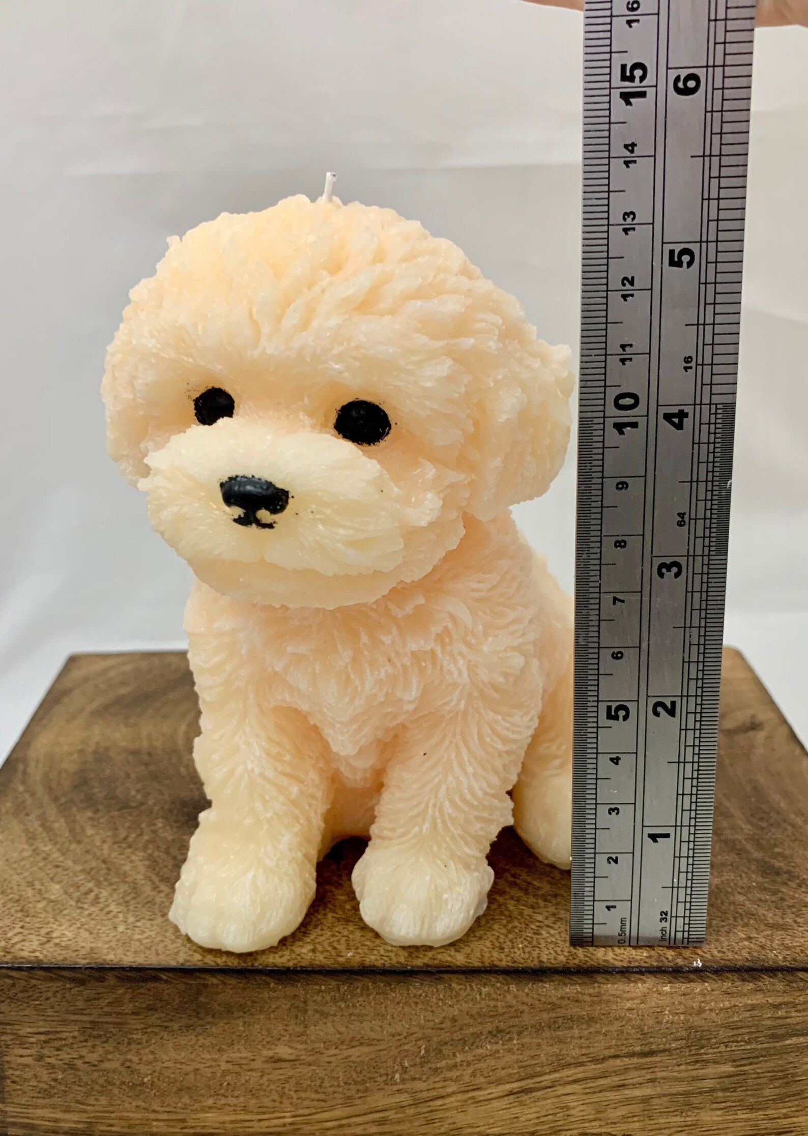 Large Dog Candle, Puppy Candle, Dog Birthday Gift, Bichon Frisé, Lhasa ...
