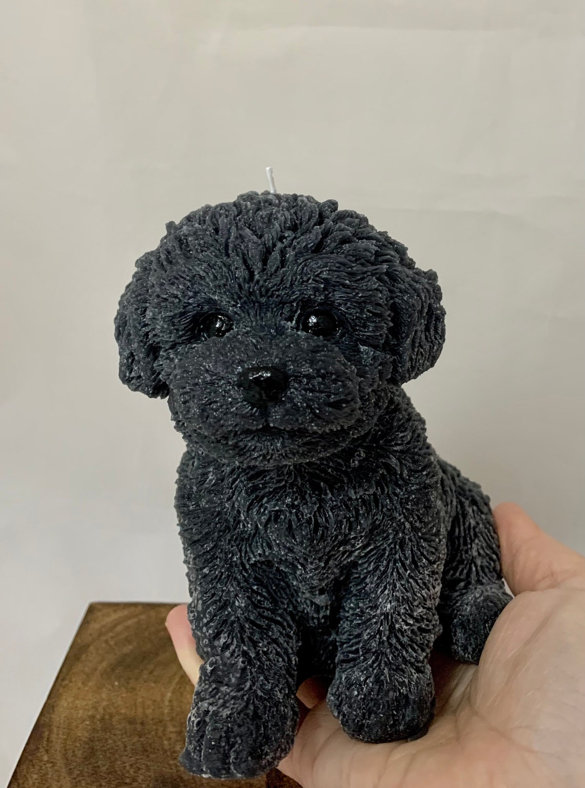 Large Dog Candle, Puppy Candle, Dog Birthday Gift, Bichon Frisé, Lhasa ...