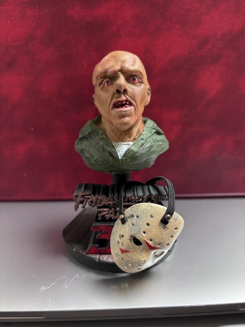 Friday the 13th Part 3 Masked/unmasked Version Jason Voorhees 1:6 Scale ...