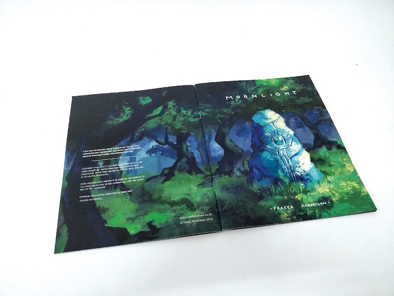 MOONLIGHT - Original Fantasy Adventure Comic - Etsy