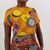 Tade African Crop Top// African Top, Red Top, Ankara Open Baby Tops ...