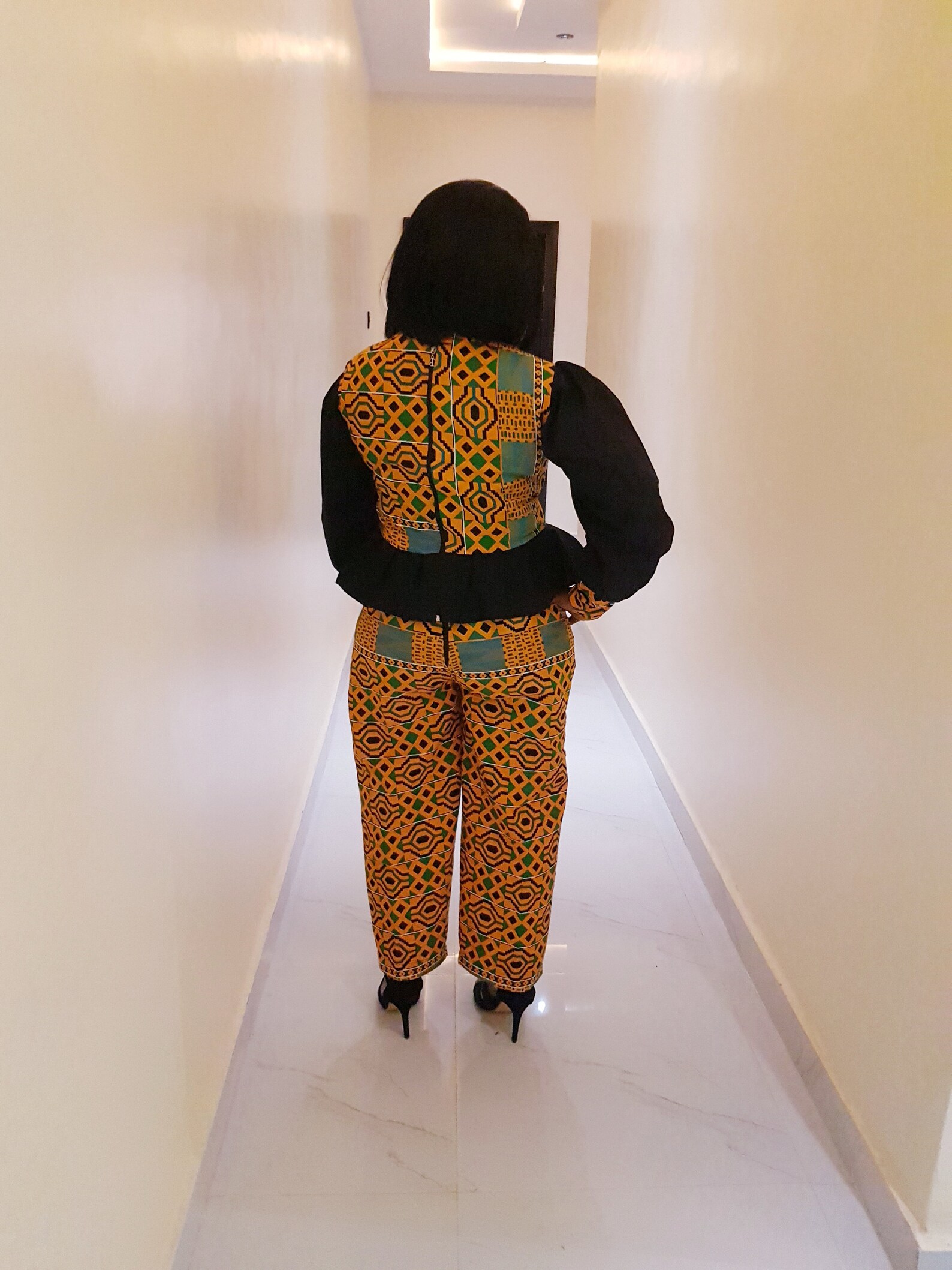 Habby African Print Two Pieceankara Fashionankara - Etsy
