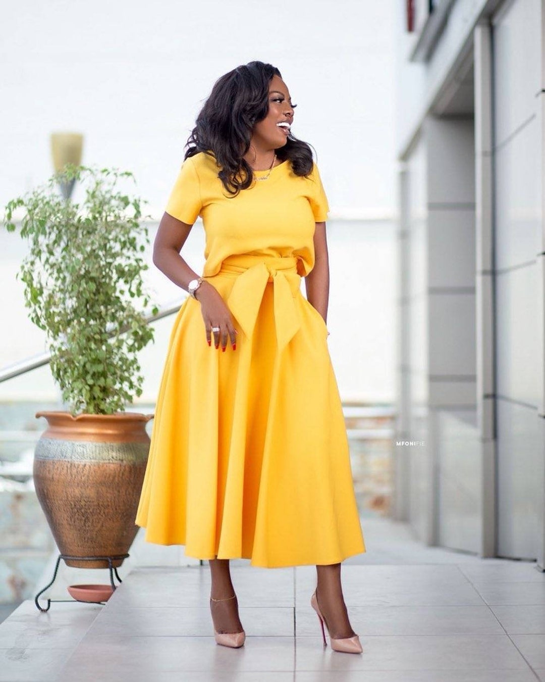 Tunu African Print Matching 2 Piece Set African Print Ankara African