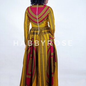 Simba African Maxi Dress// African Dress / African Print Dress ...