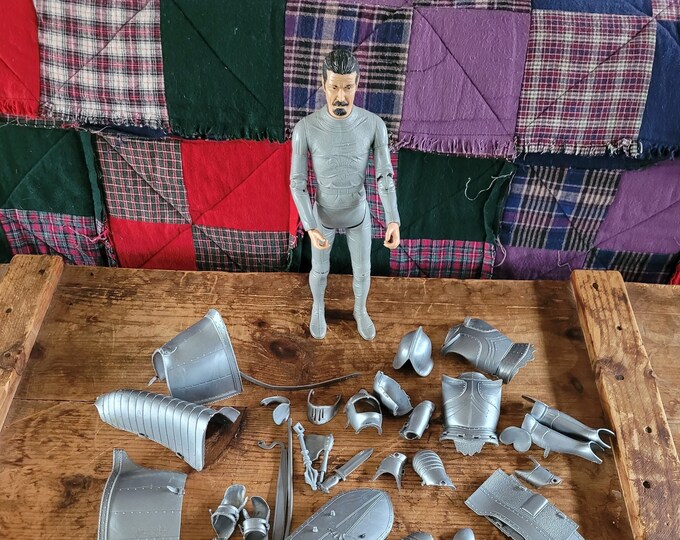 Sir Stuart Silver Knight Action Figure Louis Marx Figure & Accessories ...