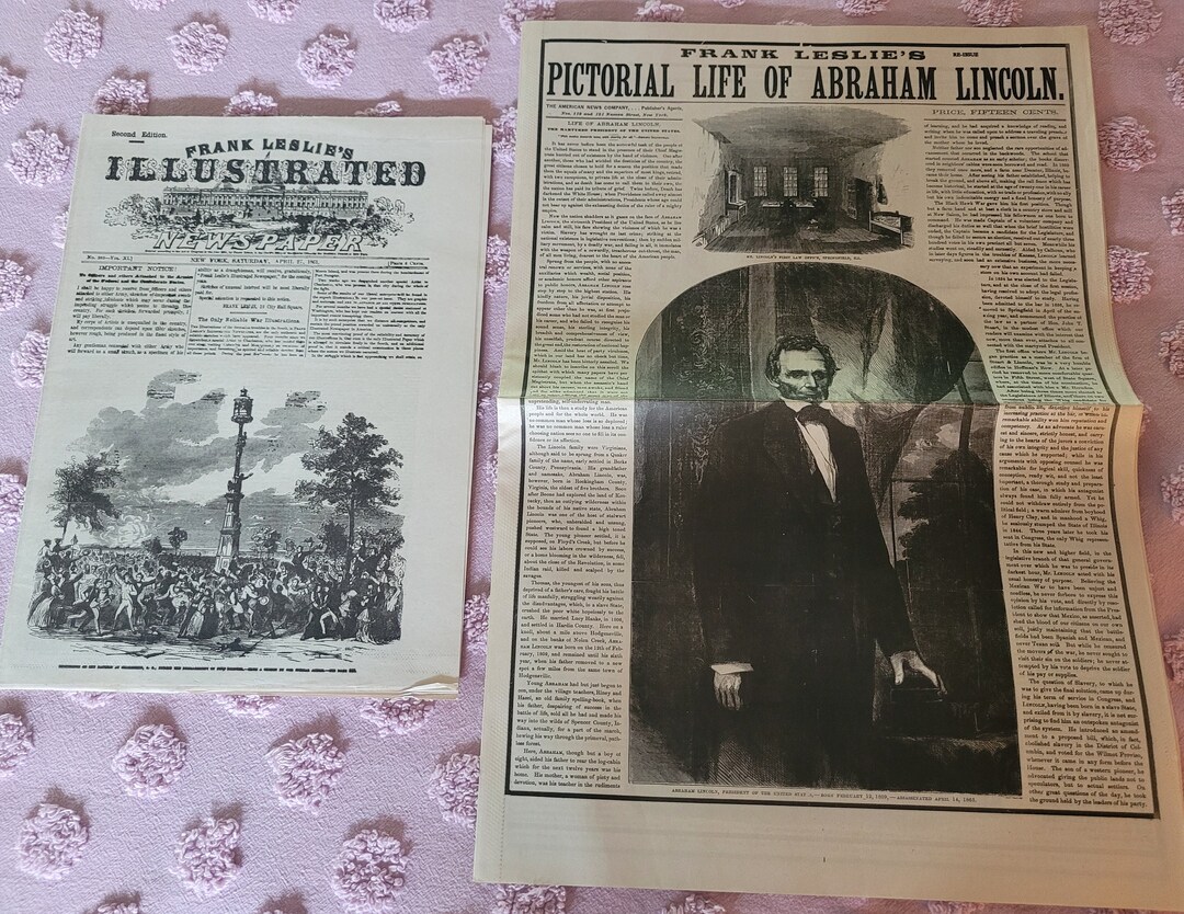 Frank Leslie's Illustrated Newspaper 1861 2nd Edition & Re-issue ...