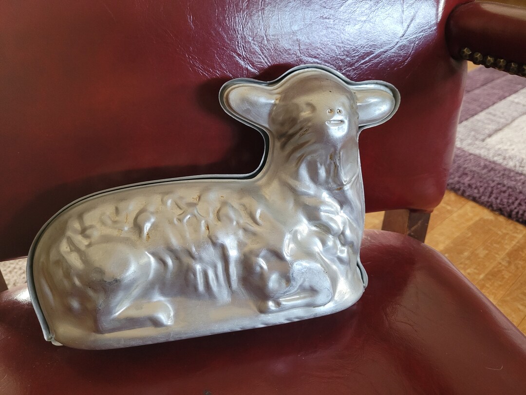 Lamb Mold - Metal - 2 Piece Aluminum - Vintage - Etsy