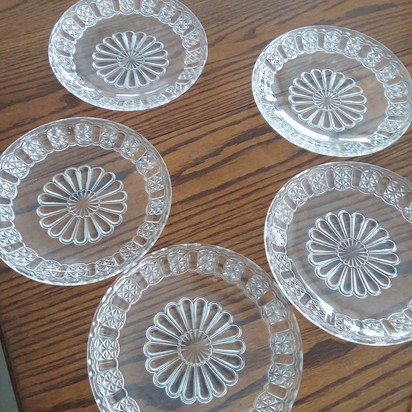Antique Glass Plates - Etsy