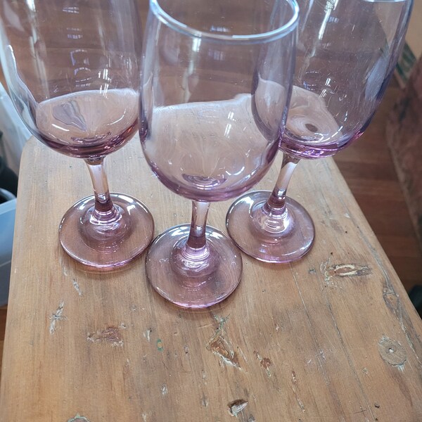 Colored Glass Stemware - Etsy
