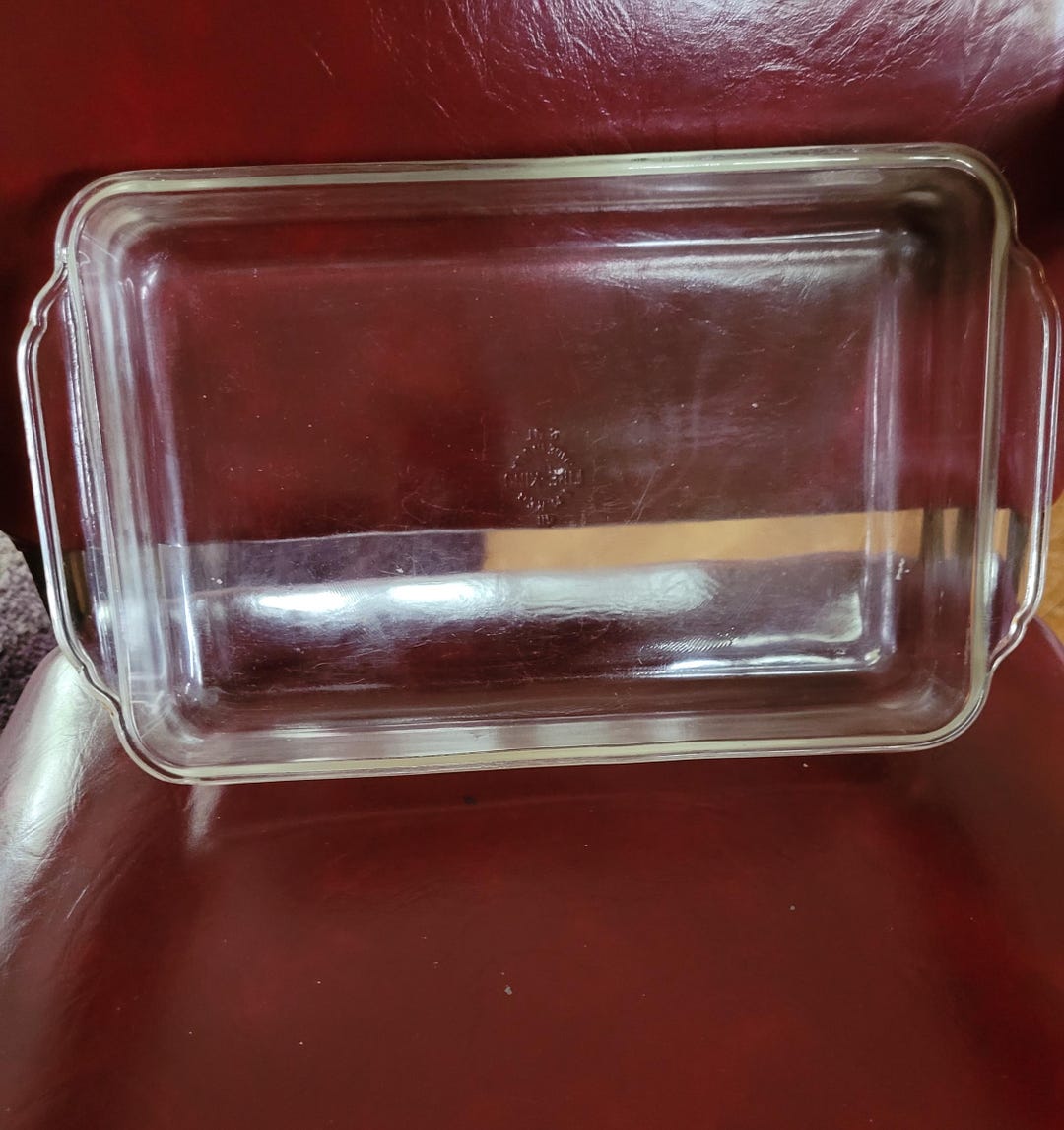 Fire King Rectangular 2 Qt Baking Dish W/tab Handles - Etsy