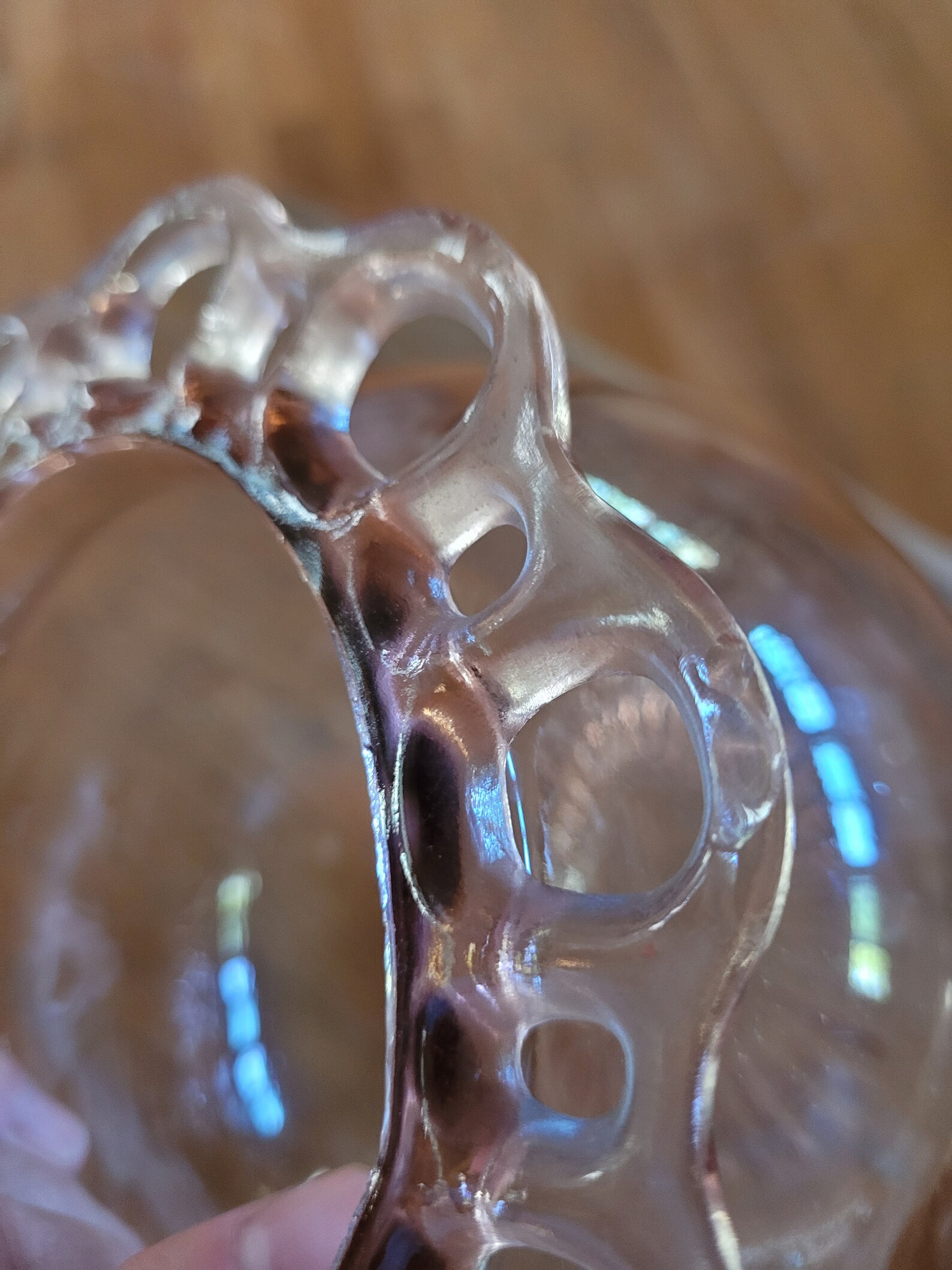 Old Colony Pink Depression Glass Vase/jar - Etsy