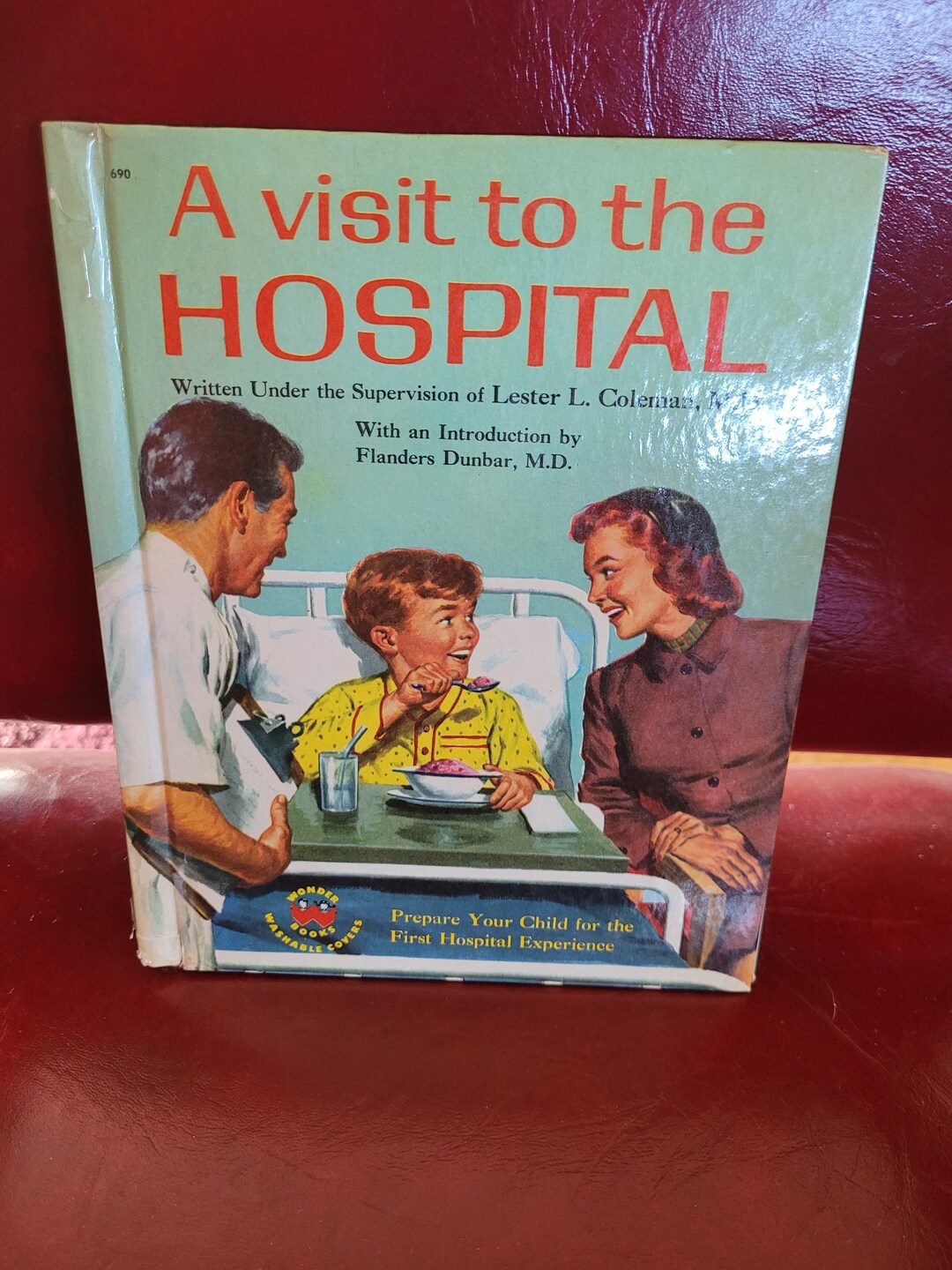 A Visit to the Hospital - 1958 - Wonder Book - Child's Book - Etsy