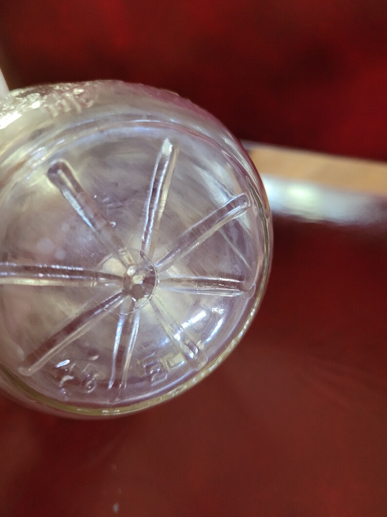 Universal Store 5 Cent Bottle - Pint Milk Bottle - Embossed - Ribbed ...