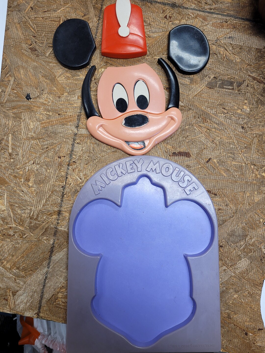 Mickey Mouse Puzzle ACRO Toys Hong Kong 1974 - Etsy