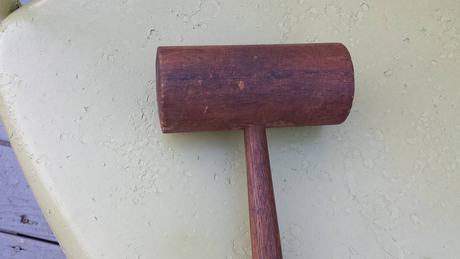 Wooden Mallet/Hammer Antique Primitive | Etsy