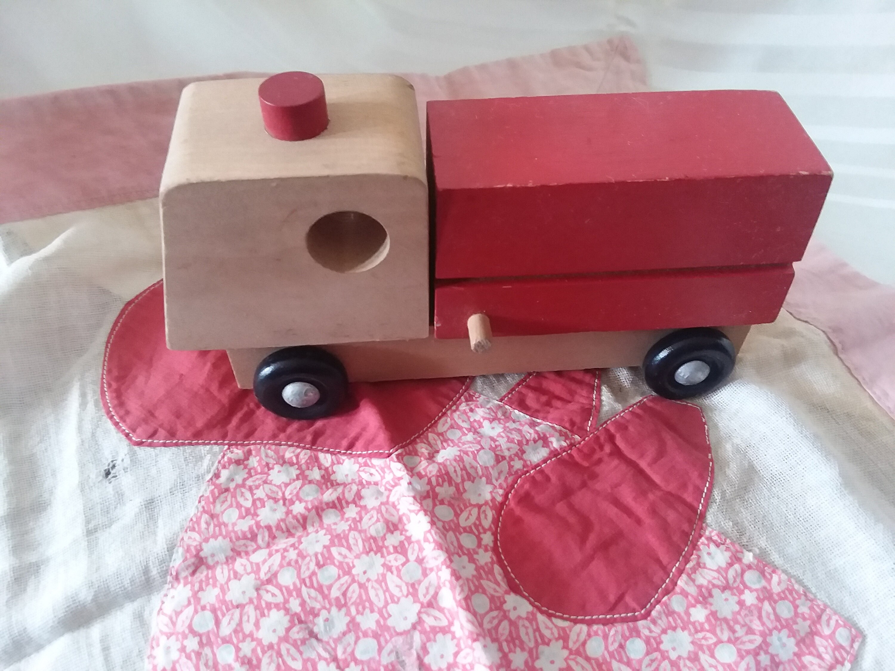 Toys & Games Vehicles Vintage Creative Playthings Wooden Toy Truck ...