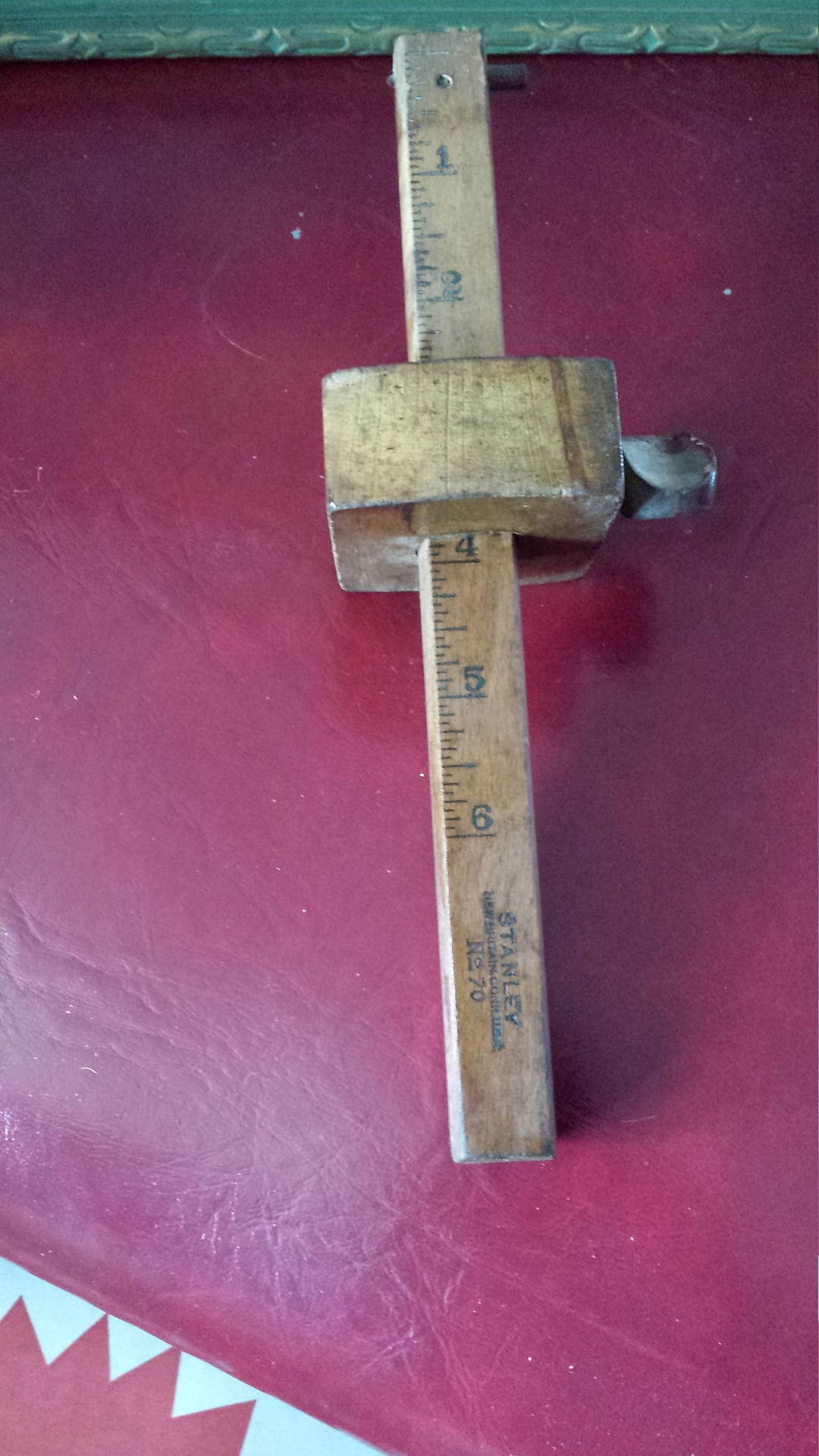 Wooden Measuring Tool - Antique Stanley - Etsy