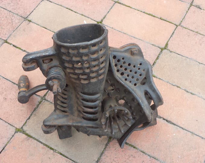 Antique Fulton Hand Crank Corn Sheller - Etsy
