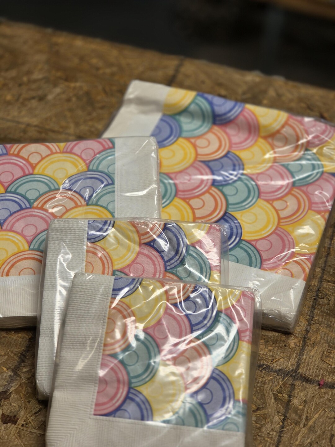 Fiesta Paper Napkins - 4 Unopened Packs - Dinner, Luncheon, Beverage - Etsy