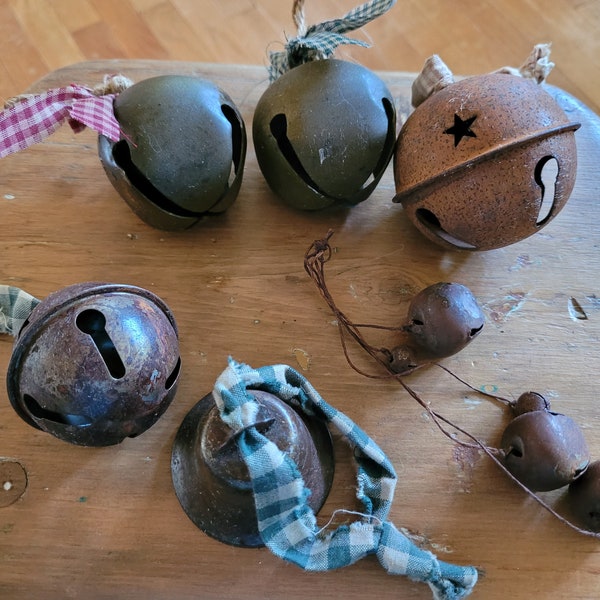 Rustic Jingle Bell - Etsy